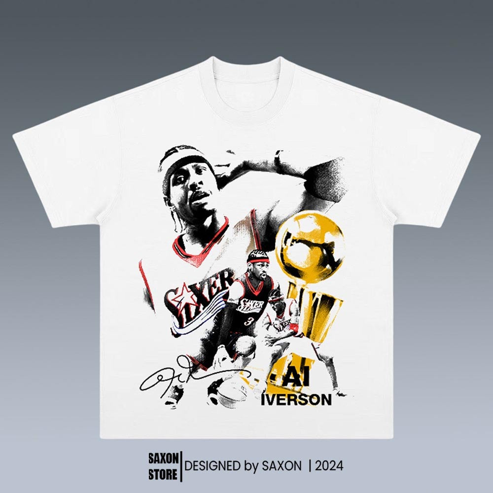 AI-ALLEN IVERSON GRAPHIC TEE – Saxon Store