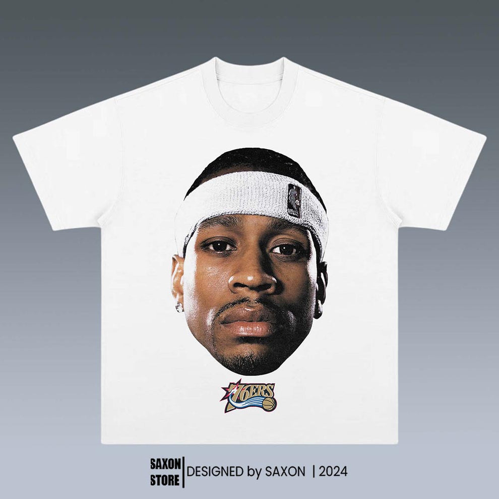 AI& ALLEN IVERSON& THE ANSWER GRAPHIC TEE – Saxon Store