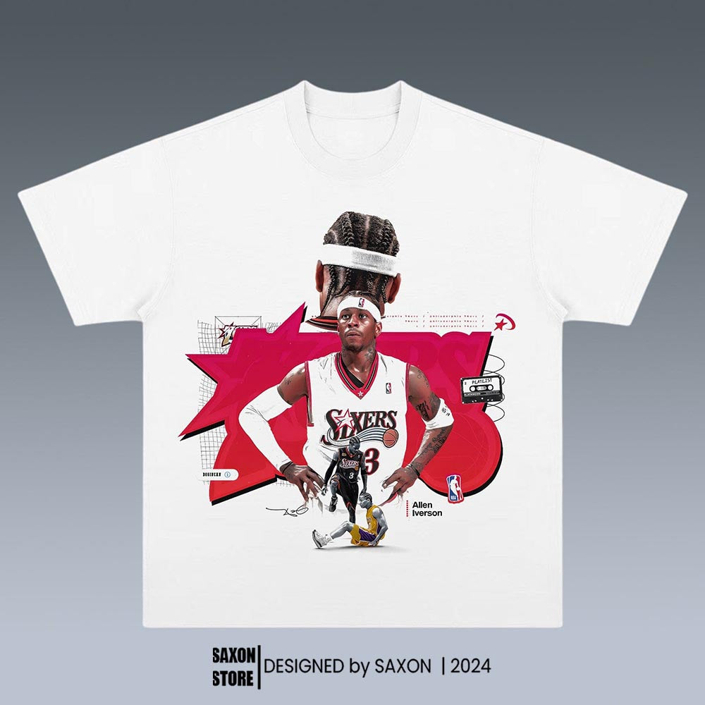 ALLEN IVERSON-AI GRAPHIC TEE V2 – Saxon Store