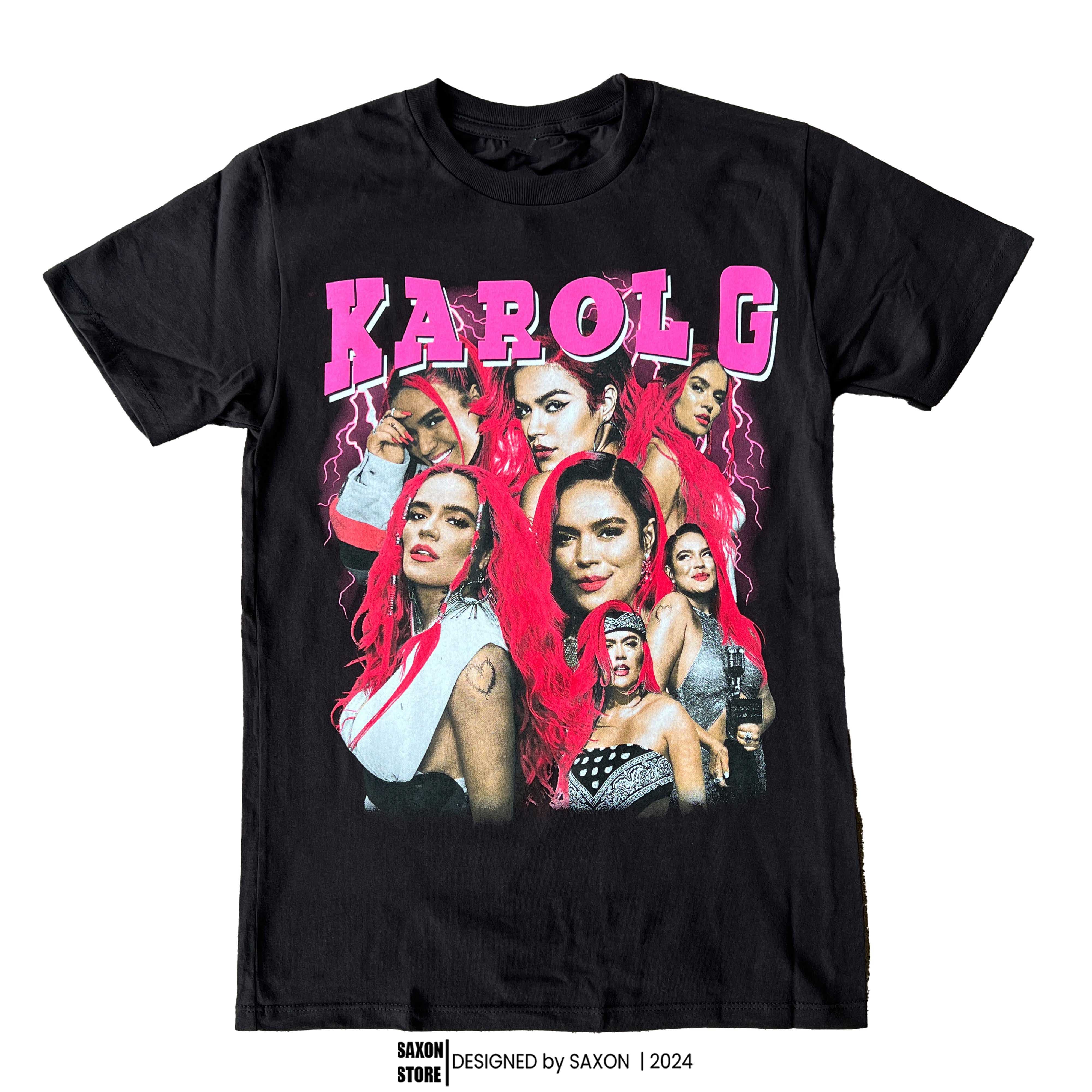 Karol G Red Graphic Tee – Saxon Store