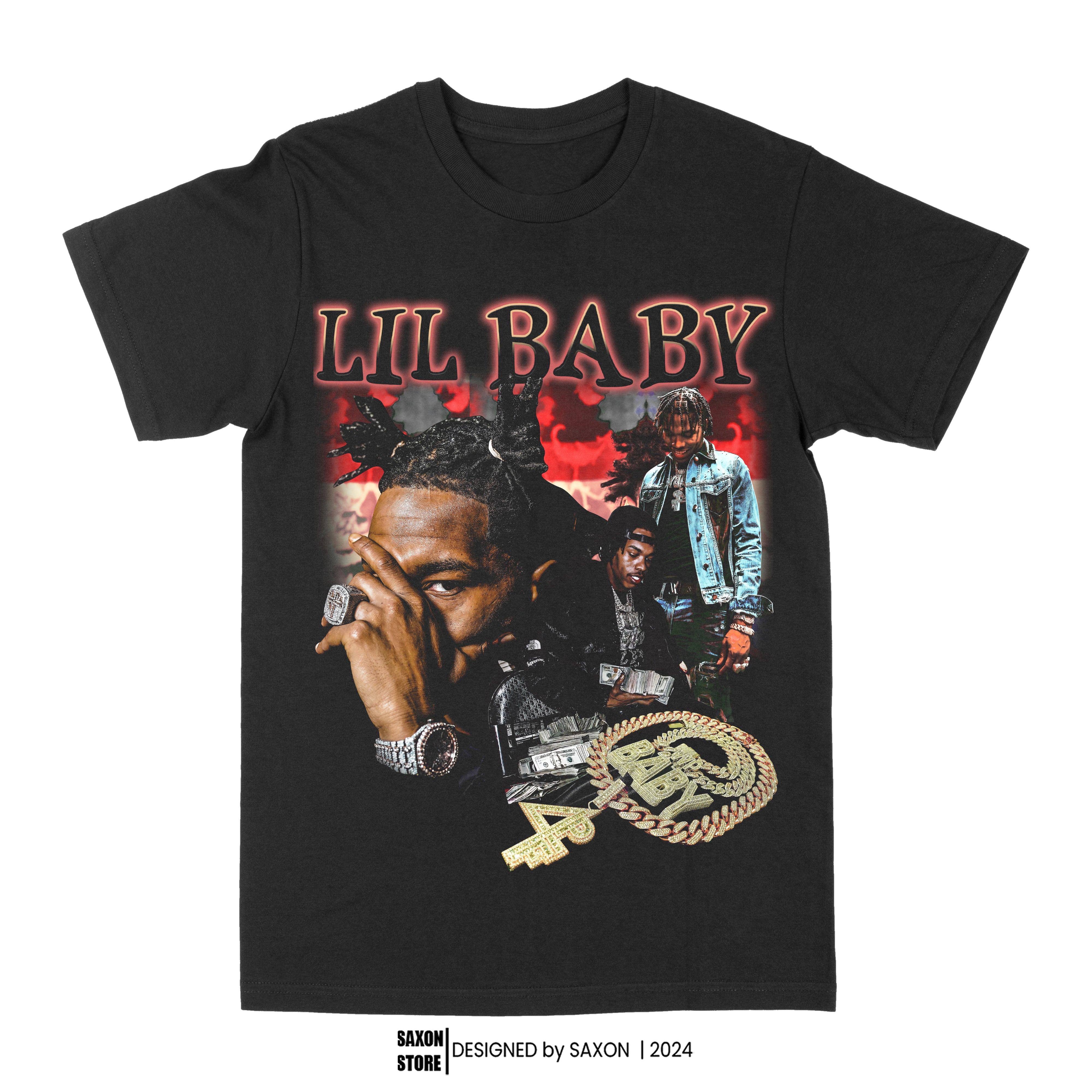 Lil Baby Graphic Tee – Saxon Store