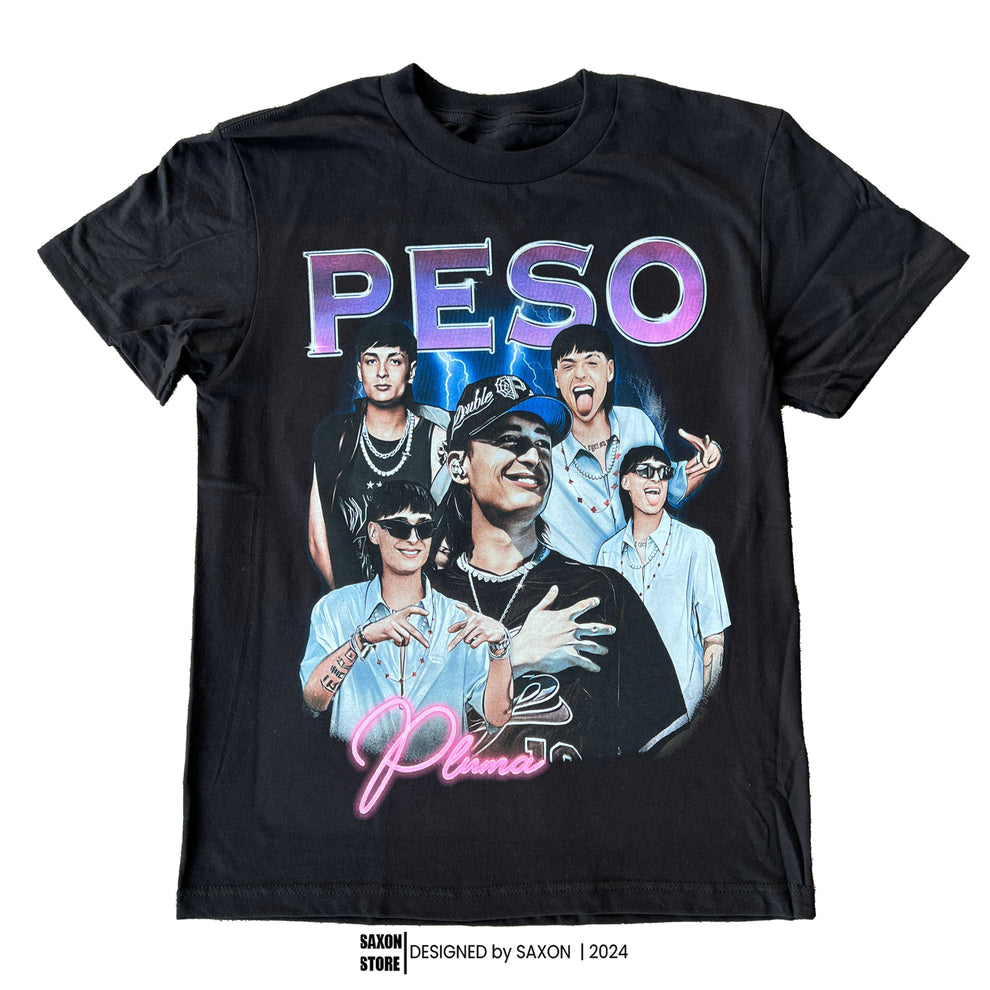 Peso Pluma "Pink Pluma" Graphic Tee – Saxon Store