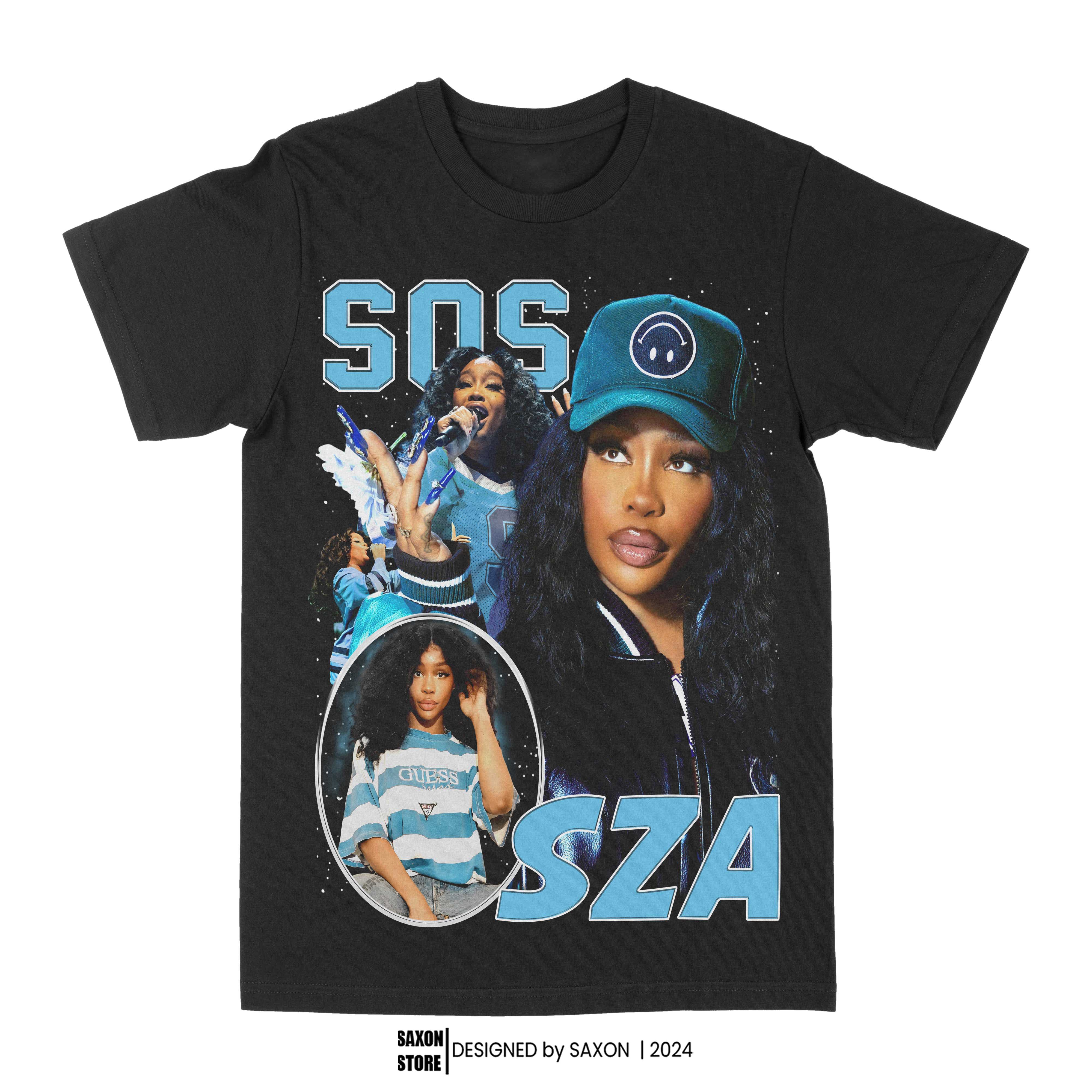 SZA "Smiley" Graphic Tee – Saxon Store