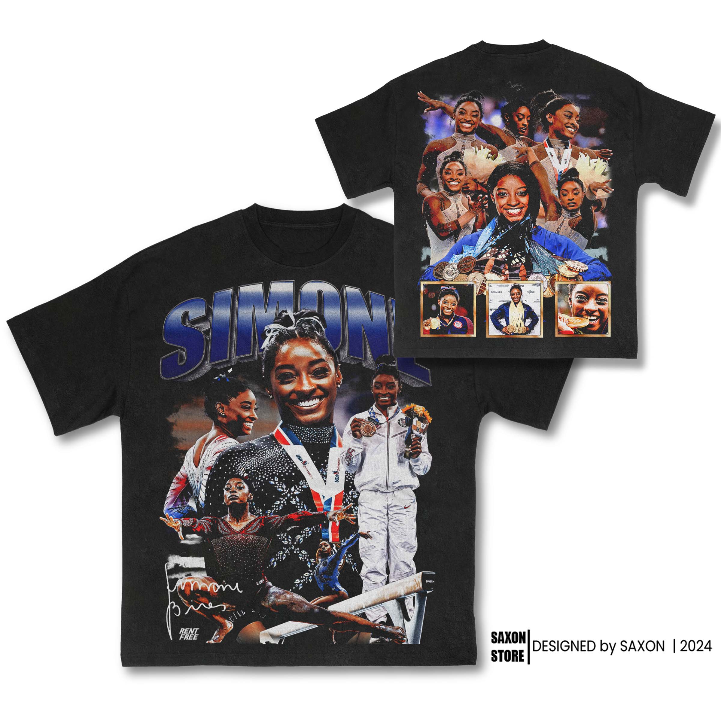 Simone Biles Tee – Saxon Store
