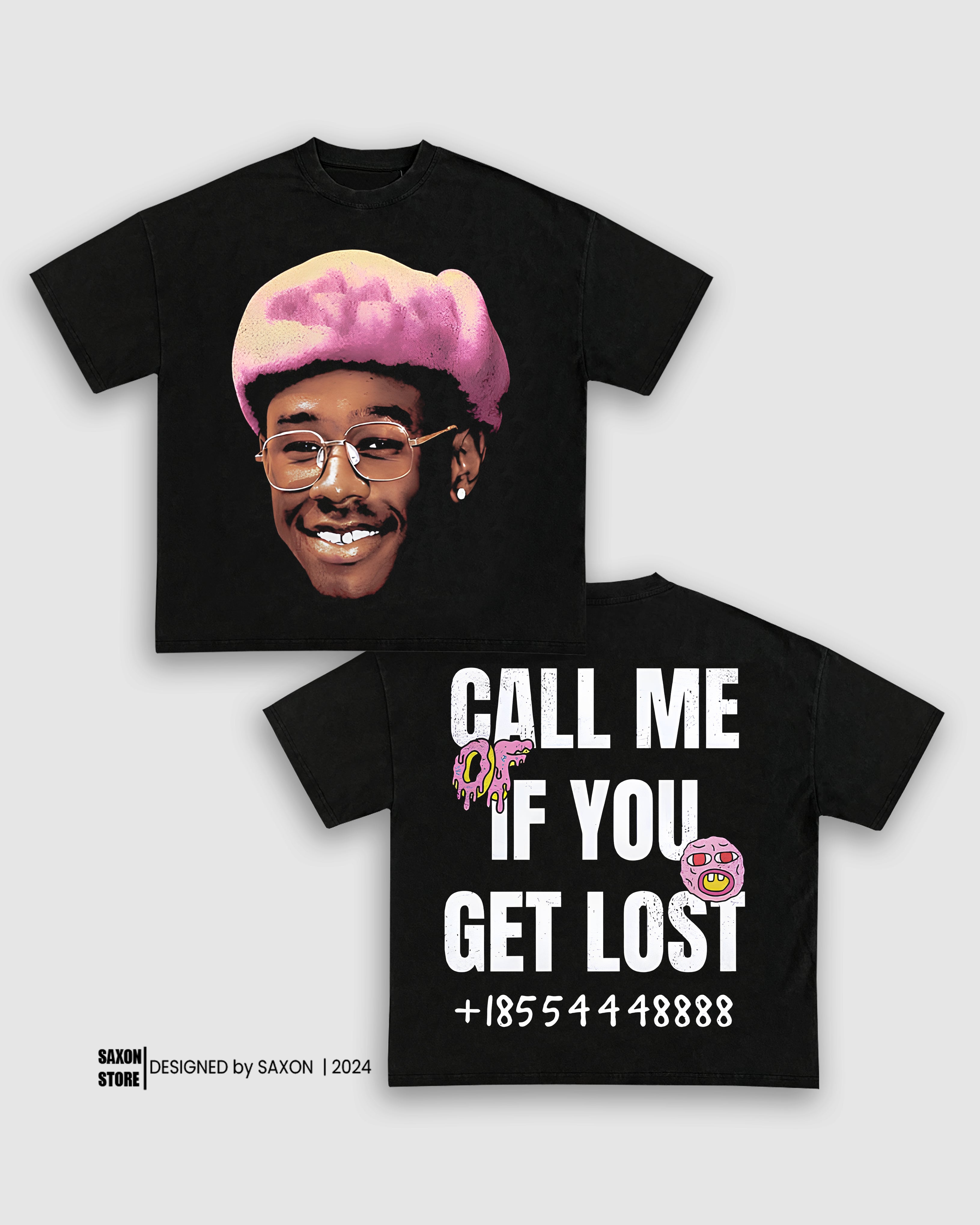 Tyler The Creator 3.5 BIG FACE GRAPHIC TEE – Saxon Store