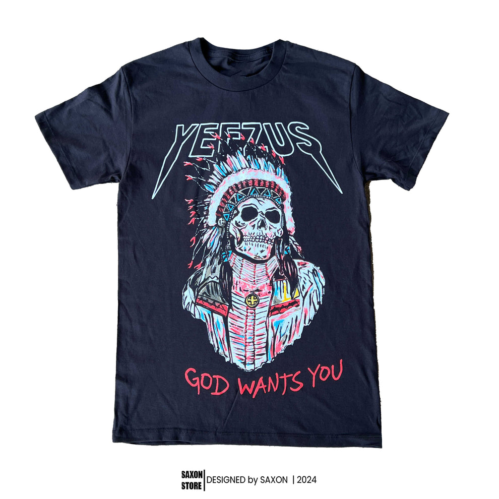 Yeezus Chief Graphic Tee – Saxon Store